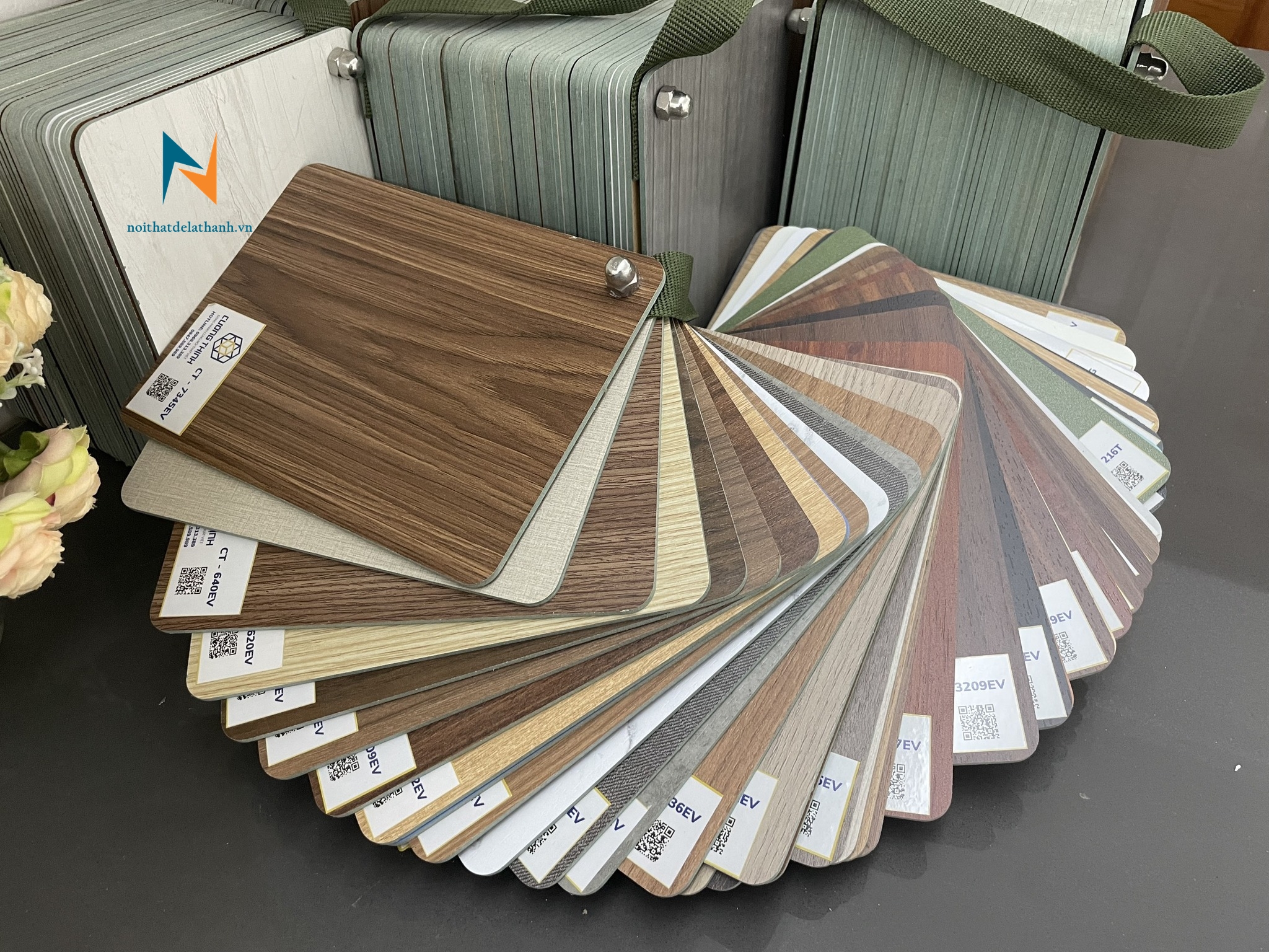 100 Mã Màu Gỗ Công Nghiệp MDF Phủ Melamine Tiêu Biểu - Nội thất Đê La Thành