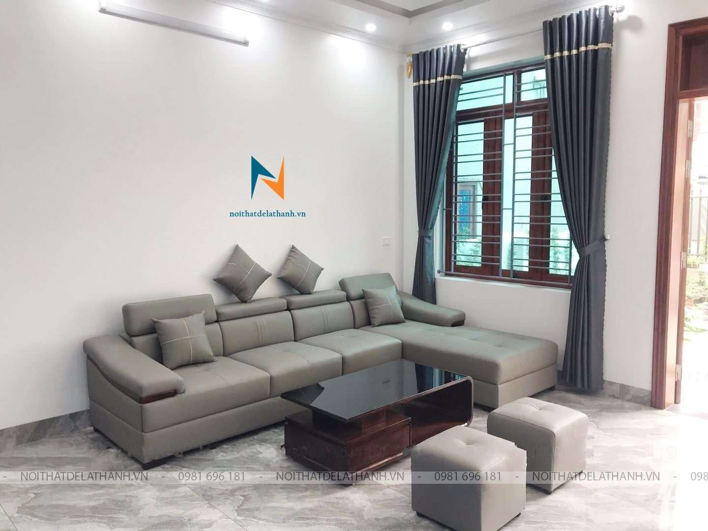 SOFA DA GIÁ RẺ [150 mẫu giá rẻ đẹp nhất!] - Nội thất Đê La Thành