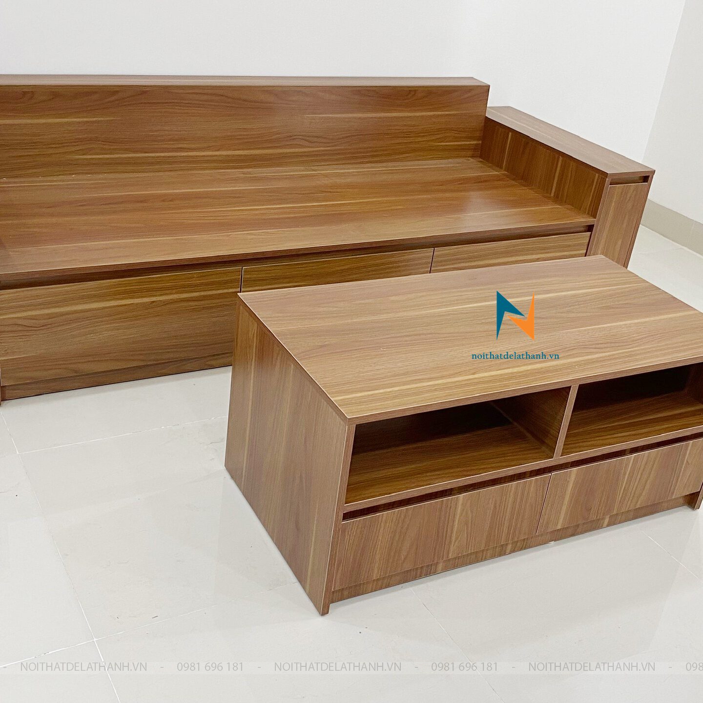 Ghế Sofa MDF [Bộ Sofa Gỗ Công Nghiệp Hiện Đại] - Nội thất Đê La Thành